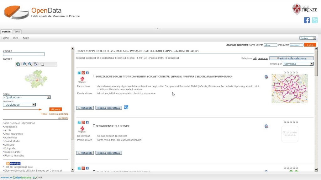 GeoNetwork GeoSolutions